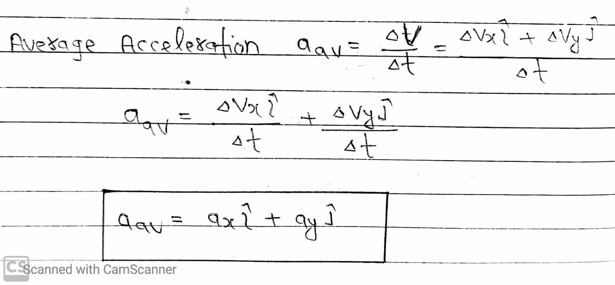 Acceleration » Maths And Physics With Pandey Sir