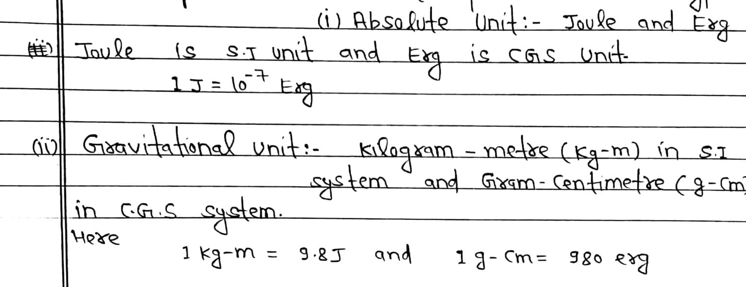 Work And Work Done By A Constant Force » Maths And Physics With Pandey Sir
