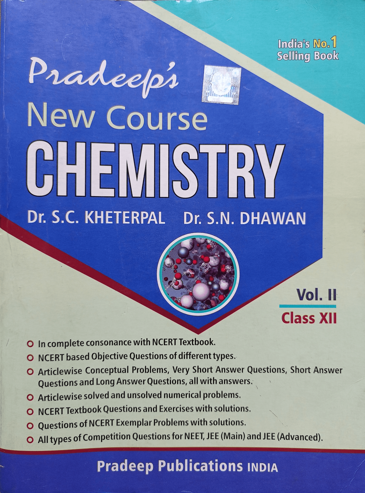 Pradeep Chemistry Class 12 Volume-I PDF Free Download » Maths And Physics With Pandey Sir
